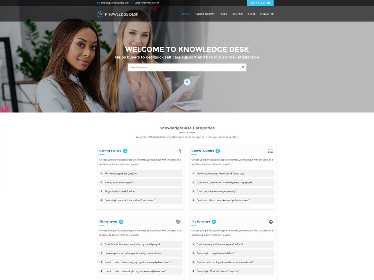 Knowledgedesk - Knowledge Base WordPress Theme by xenioushk | ThemeForest
